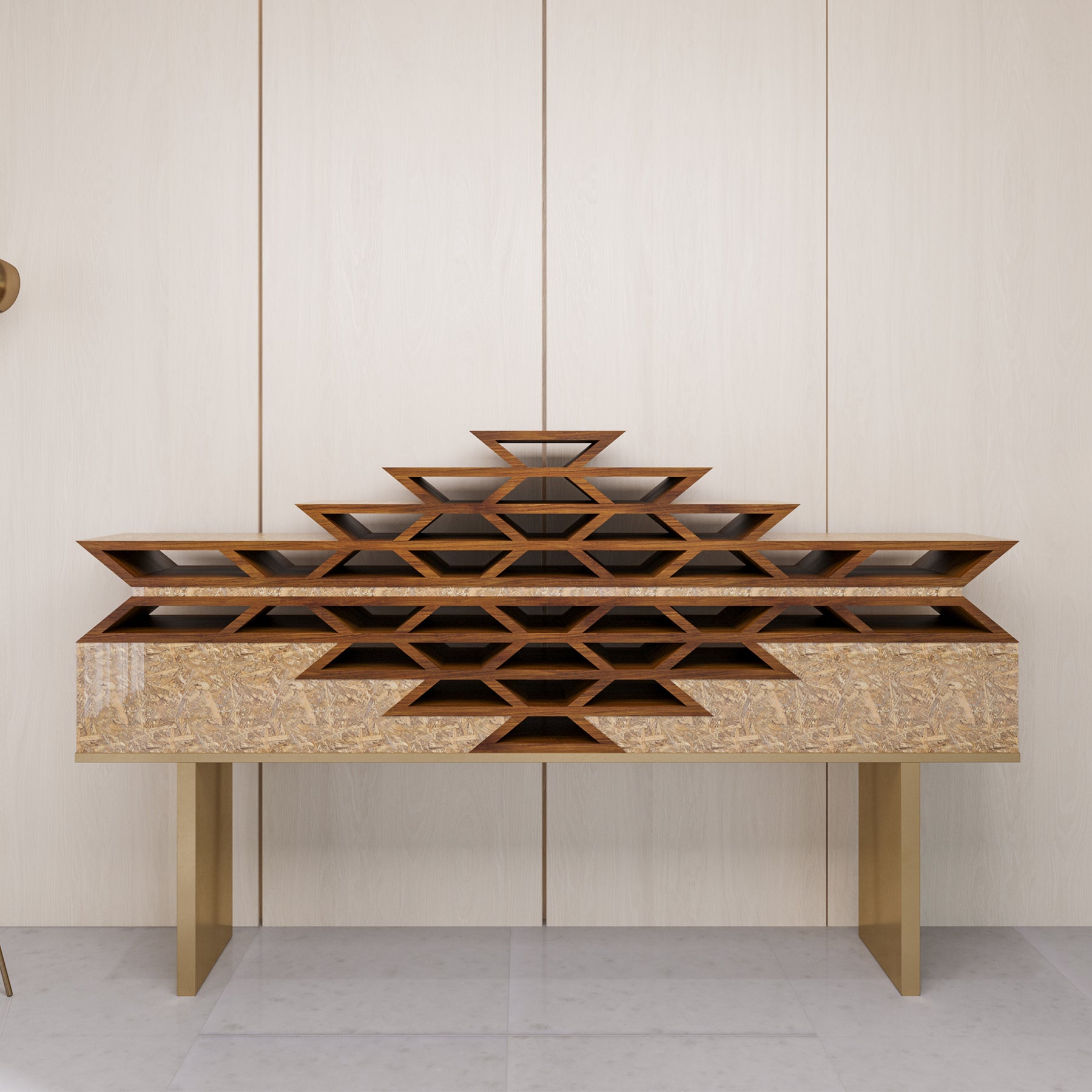 Sadu Motif Console Table – Tashkeel