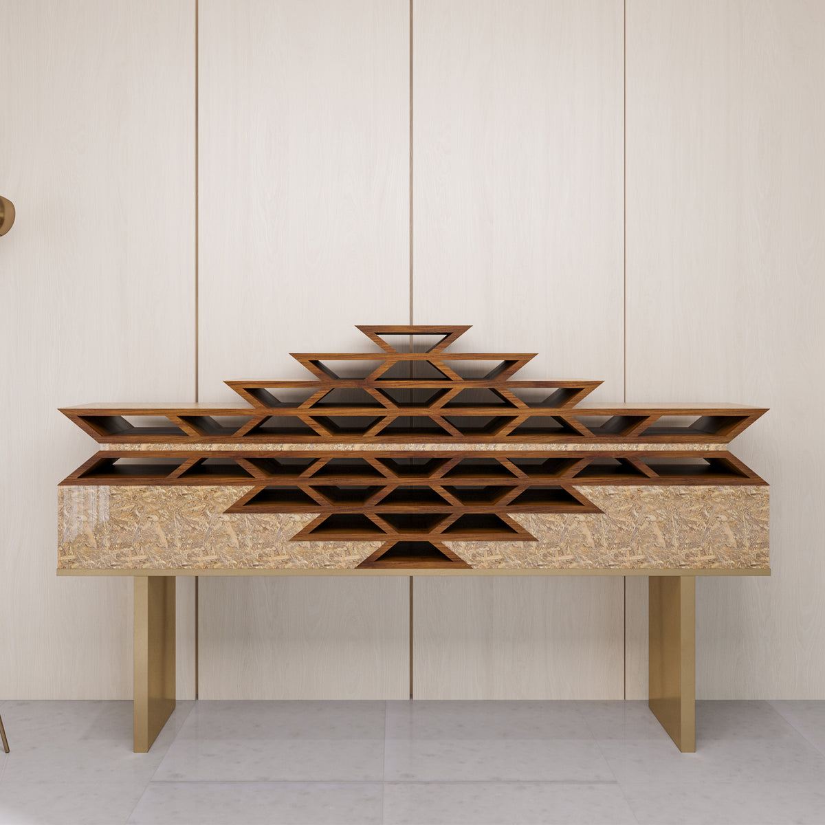 Sadu Motif Console Table – Tashkeel