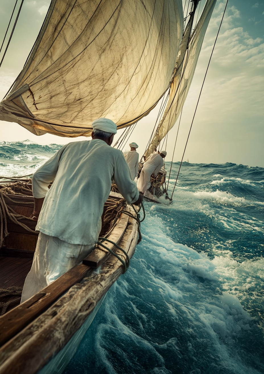 Sea Men 3 by Artist Group Illal – Tashkeel